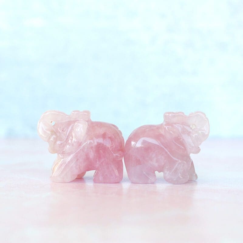 Amethyst Crystal Elephant Figurine | Good Luck, Protection - The ...