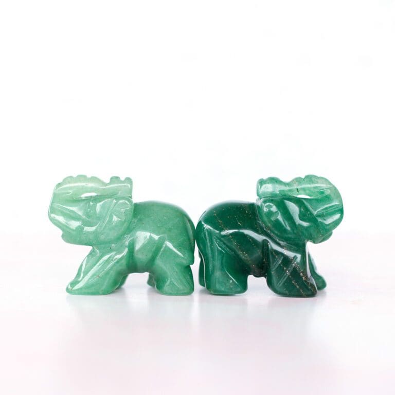 Amethyst Crystal Elephant Figurine | Good Luck, Protection - The ...