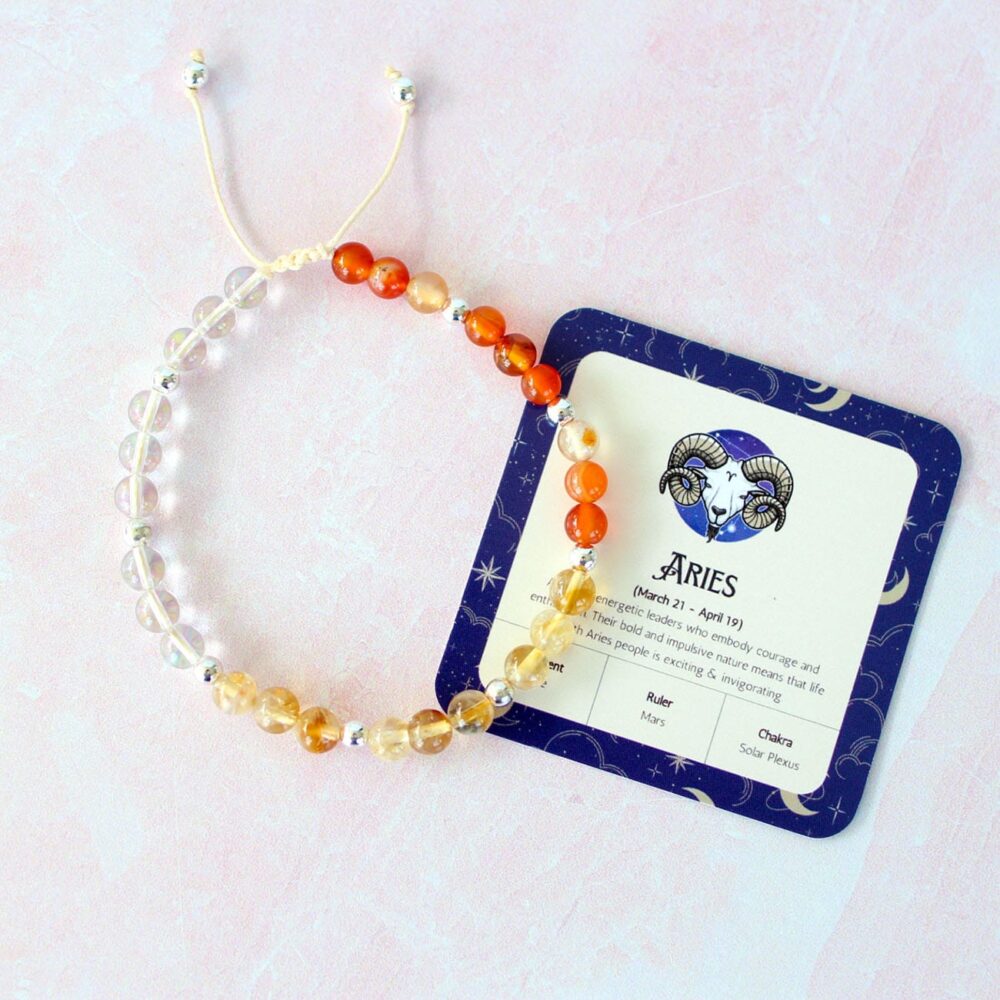 Zodiac Bracelets - The Crystal Elephant